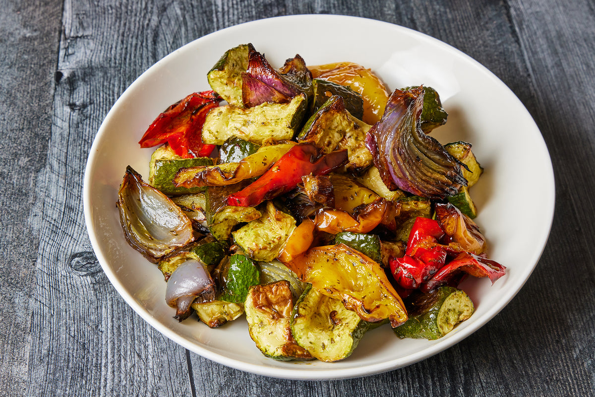 Roasted Seasonal Vegetables Per Person Shubies Catering